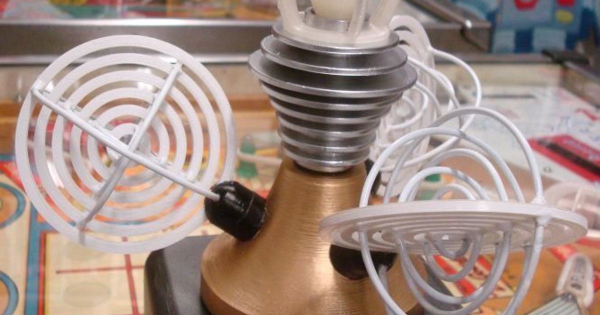 Robby the Robot mechanical Gyros / Dome light display by robothut ...