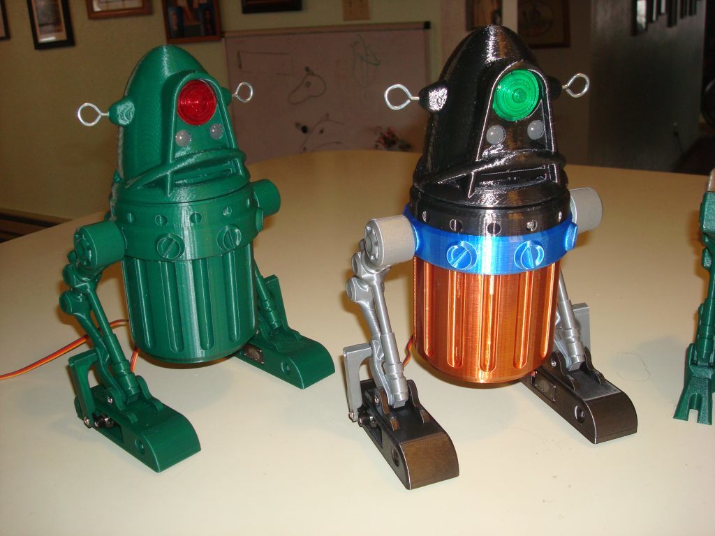 Walking Trash Master Robot by robothut | Download free STL model ...