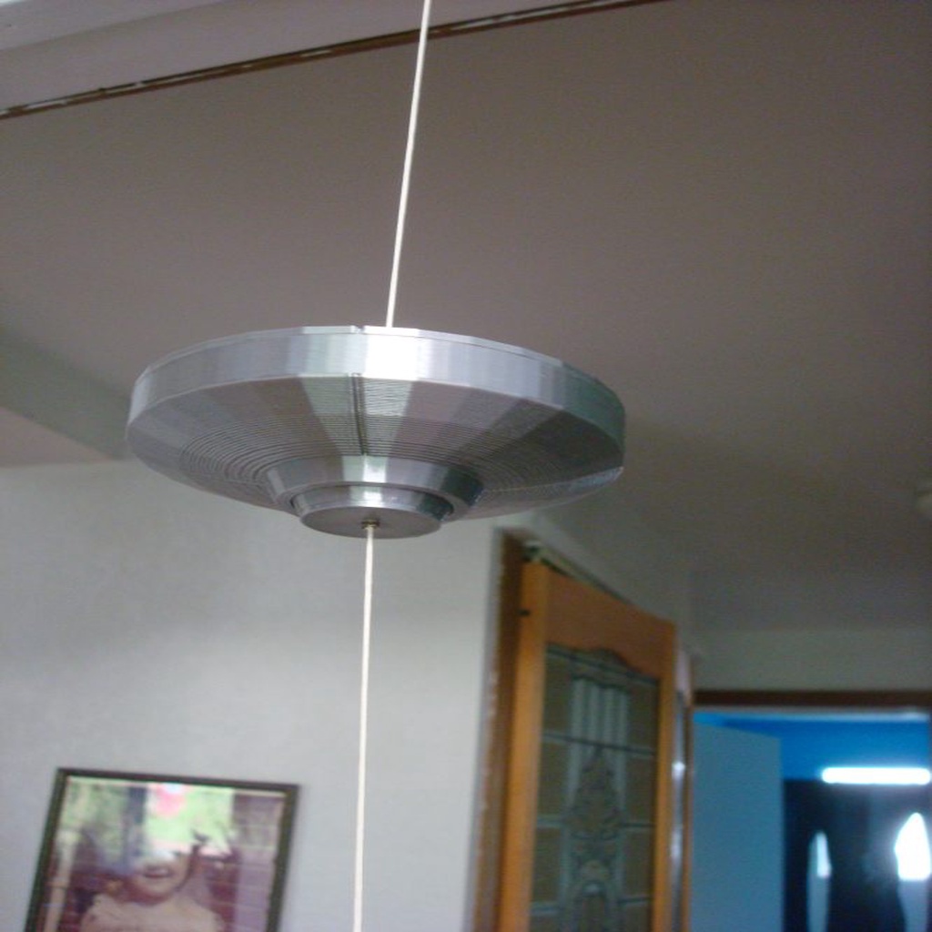 String climbing Rocket and UFO by robothut | Download free STL model ...