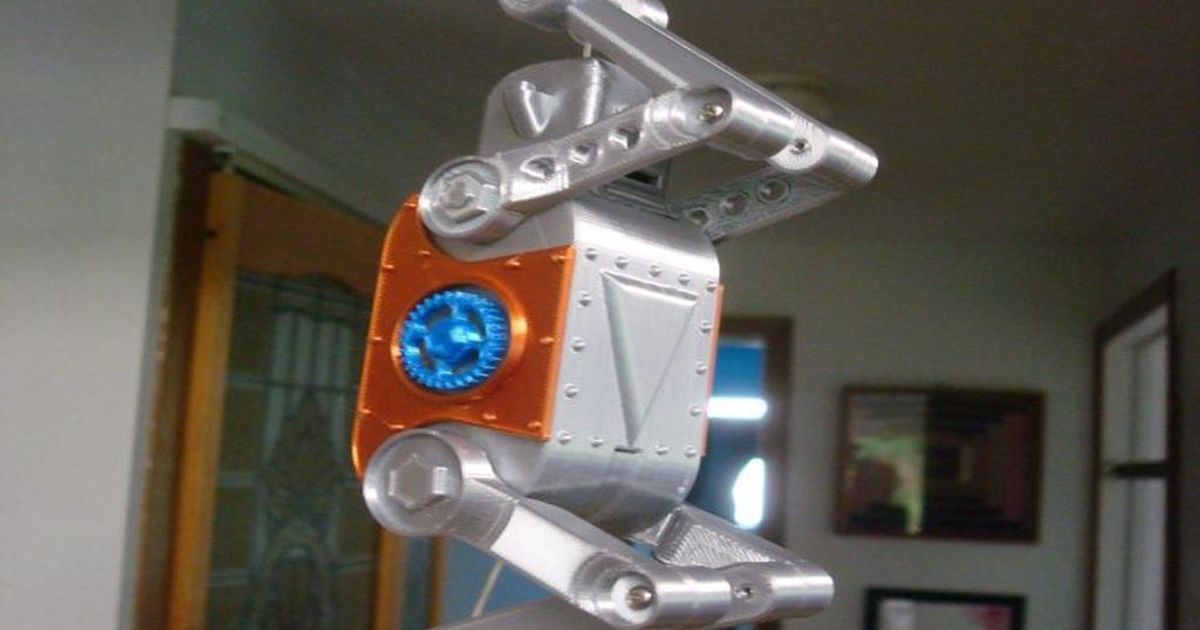 TOM the robot climbing Robot based on toy from 1895 by robothut ...