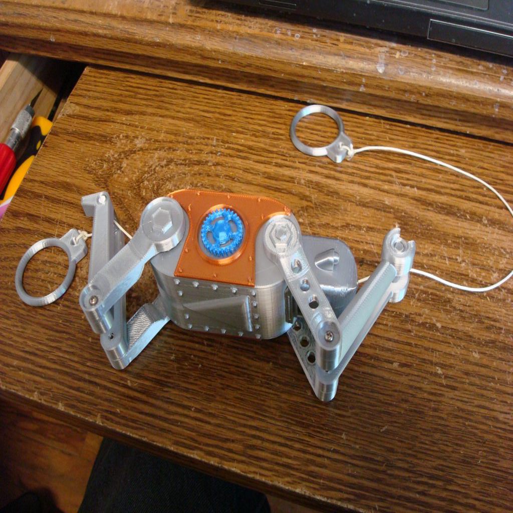 TOM the robot climbing Robot based on toy from 1895 by robothut ...