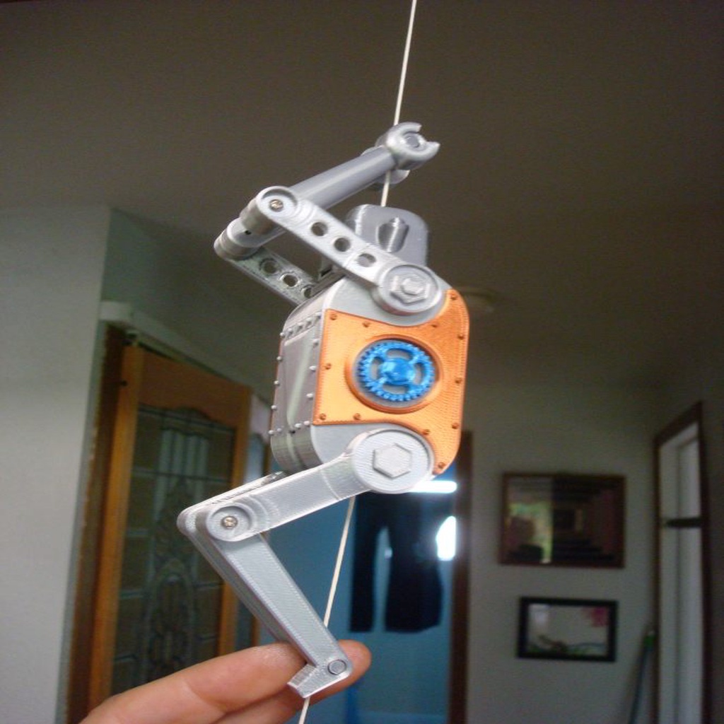 TOM the robot climbing Robot based on toy from 1895 von robothut ...