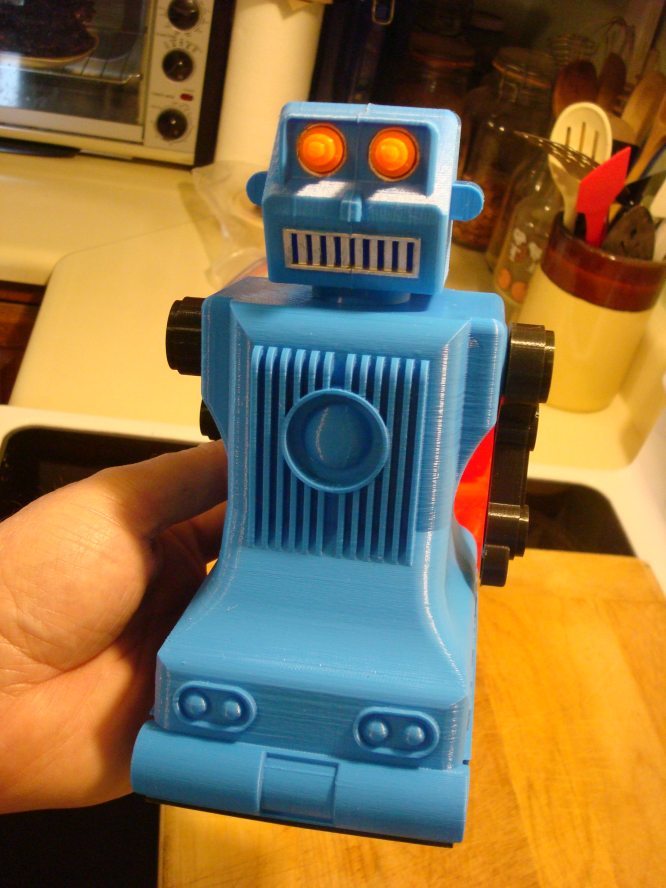 Mechanical Non Fall Robot & Space car. 3d print. by robothut | Download ...
