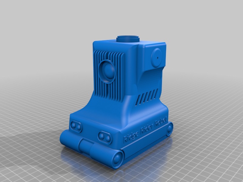 Mechanical Non Fall Robot & Space car. 3d print. by robothut | Download ...