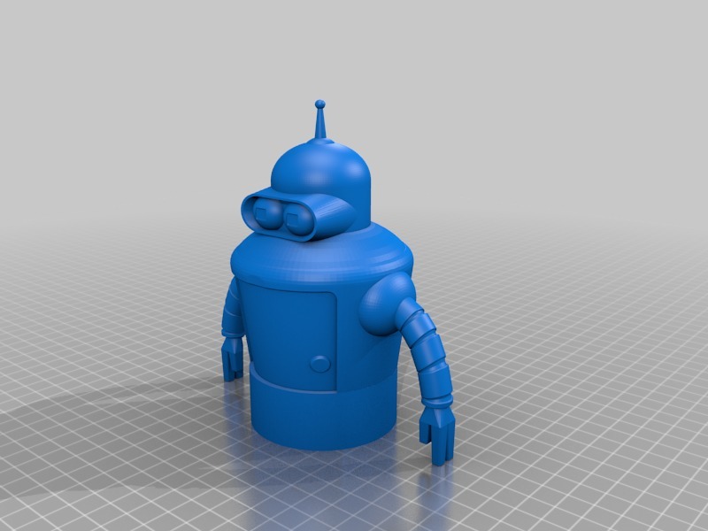 Magnetic Walking Robot "Magno-Rama" 3d printed by robothut | Download ...