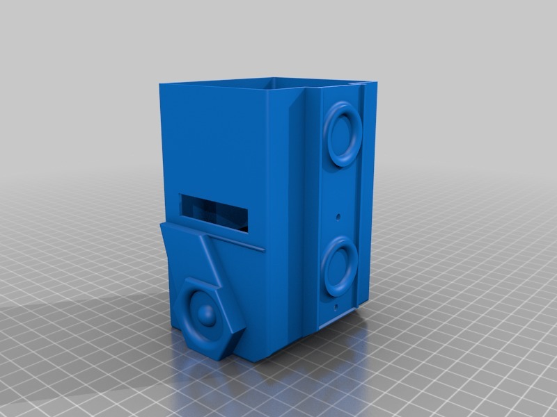 Mr. Mech 3d printed robot. walking with moving arms and mouth. by ...