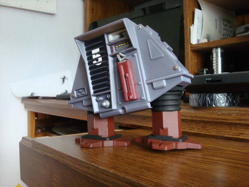 Rocking Body Walking Robot Drone #5 by robothut | Download free STL ...