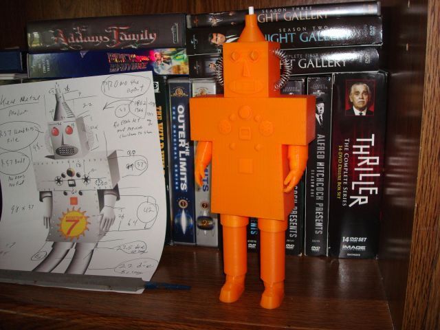 PROMO the Robot from 1962 TV show Rocketship 7 by robothut | Download ...