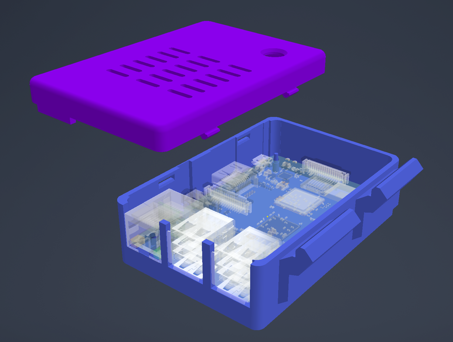 Raspberry Pi 3B+ Prusa Case by 3DOverEngineering | Download free STL ...