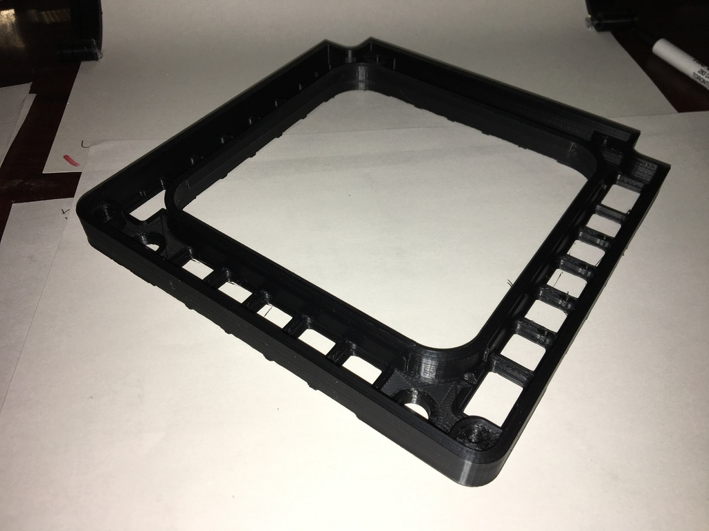 MFCD with Buttons A-10C, F-18C for DCS World 5" Display Area (modeled ...