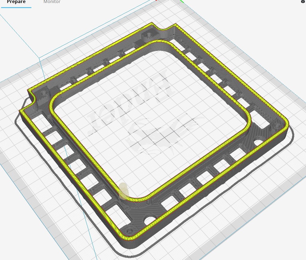 MFCD with Buttons A-10C, F-18C for DCS World 5" Display Area (modeled ...