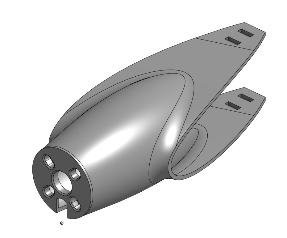 Motor Pod for $10 Gilder RC Conversion by Shiba_Vindicator | Download ...