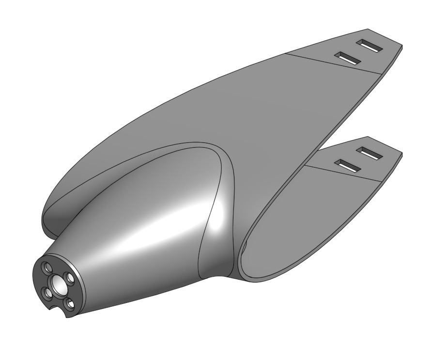 Motor Pod for $10 Gilder RC Conversion by Shiba_Vindicator | Download ...