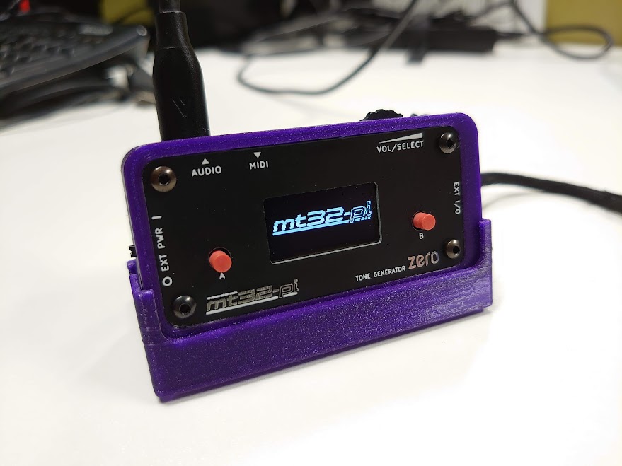 mt32-pi | zero - Official Desk Stand by d0pefish | Download free STL ...