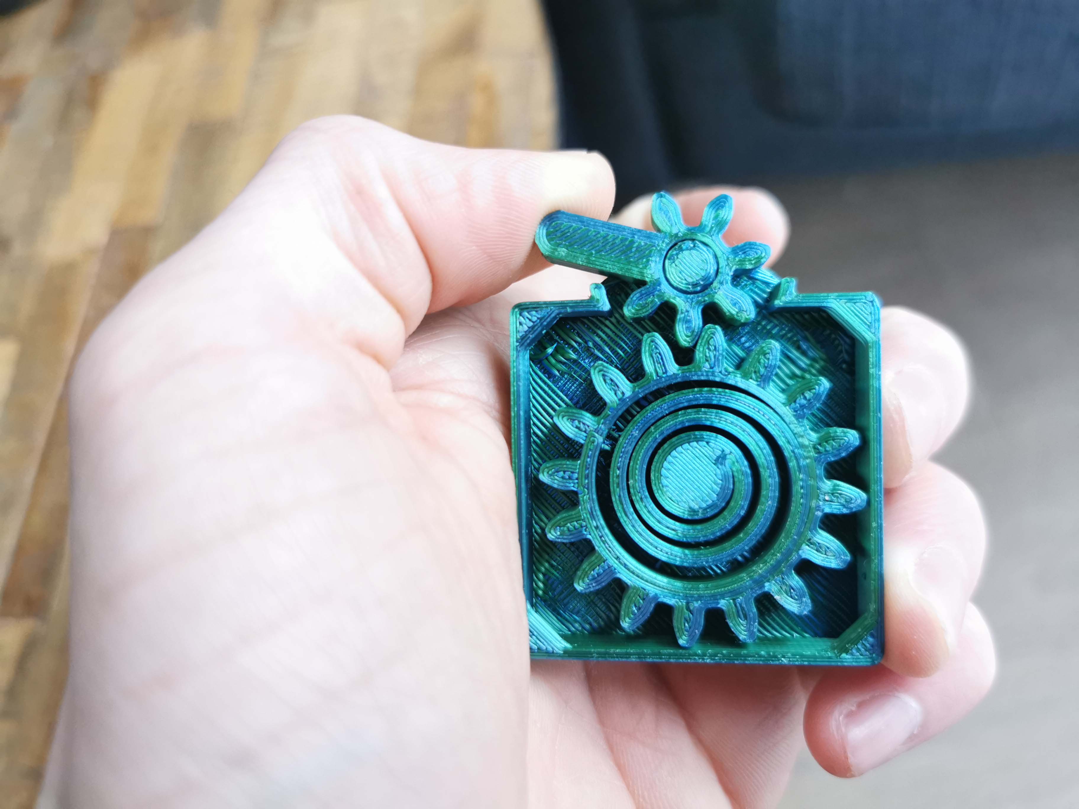 Fidget Spring Gear by TomoDesigns | Download free STL model ...