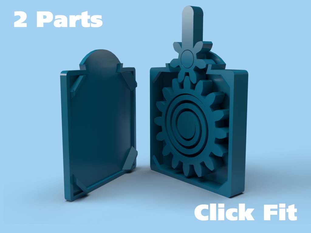 Fidget Spring Gear by TomoDesigns | Download free STL model ...