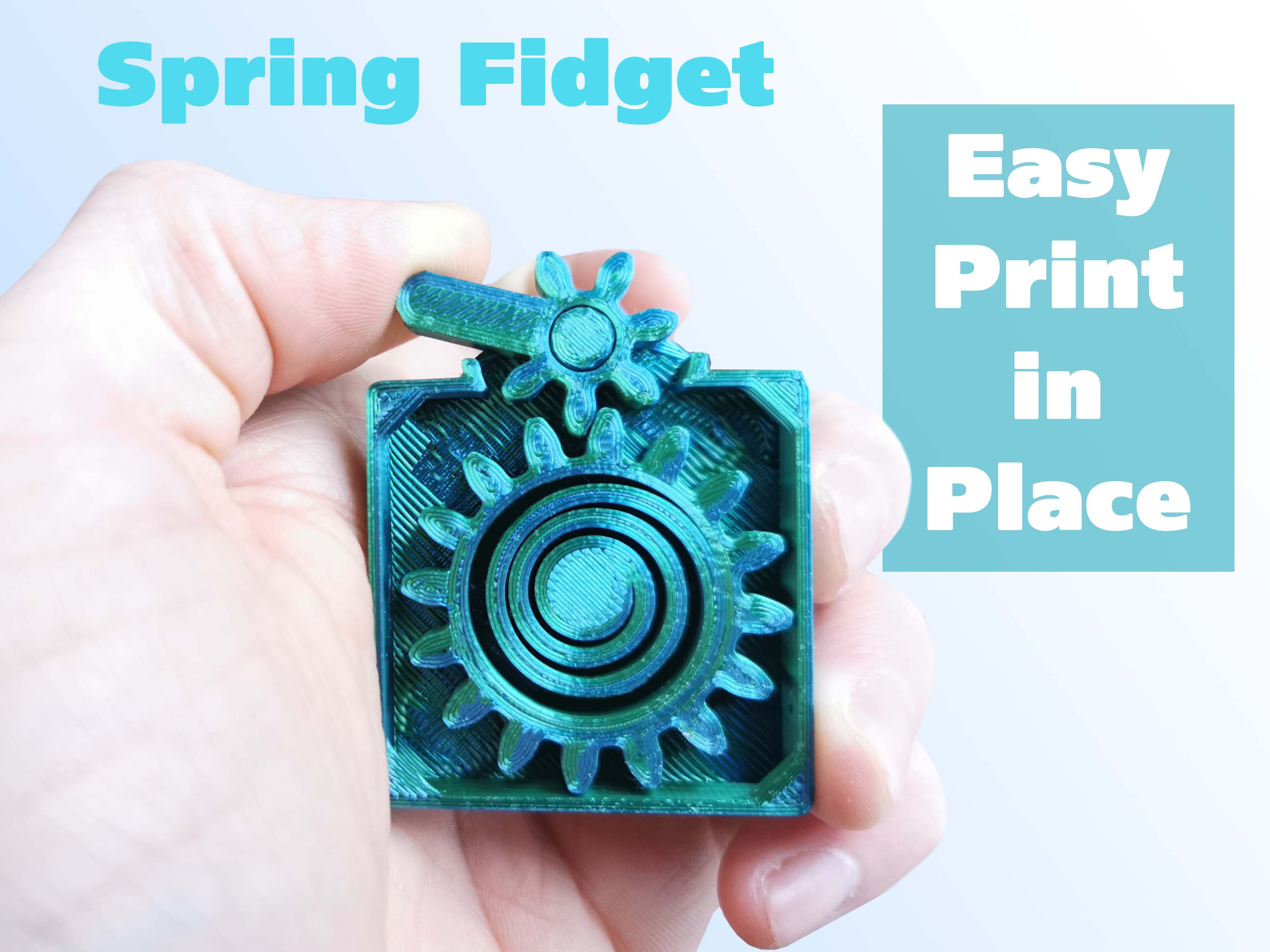 Fidget Spring Gear by TomoDesigns | Download free STL model ...