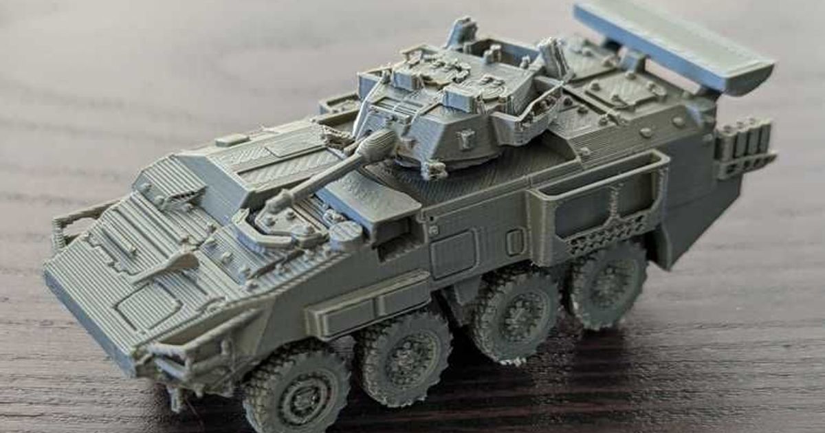 1-100 LAV 6 Infantry Section Carrier by bonzai000 | Download free STL ...