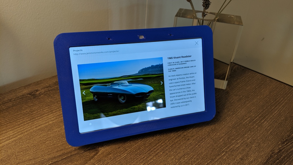 Google Nest Hub Bezel Cover by gleonard3 | Download free STL model ...