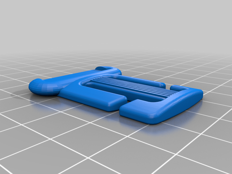 1 inch tri slide for sternum strap by bonzai000 | Download free STL ...