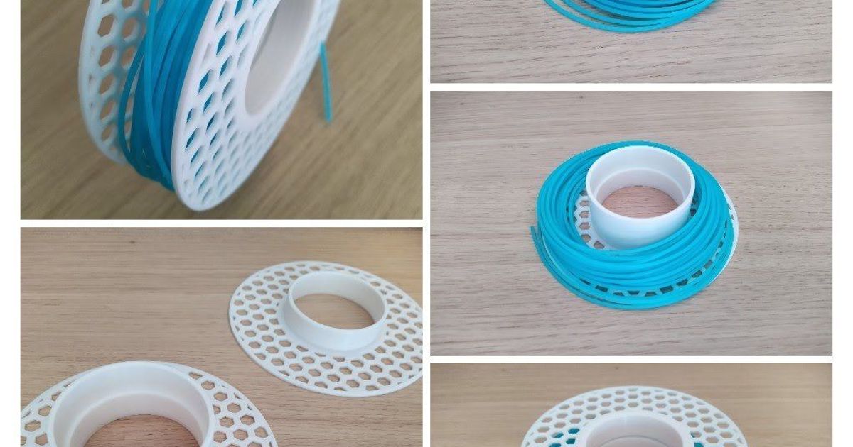 Detachable Filament Spool by TheSmartAtelier | Download free STL model ...
