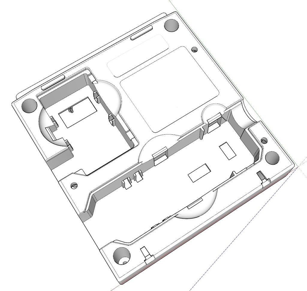 GameCube Bottom Shell 1:1 Exact Copy by Tessa Wolf | Download free STL ...