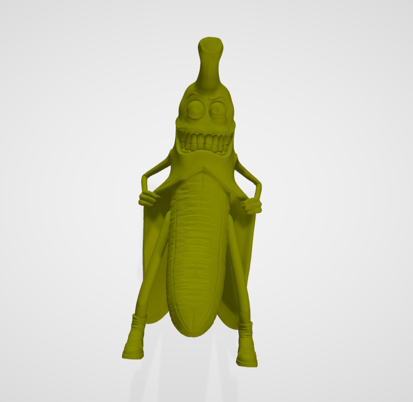Banana Man Flash by RickJames | Download free STL model | Printables.com