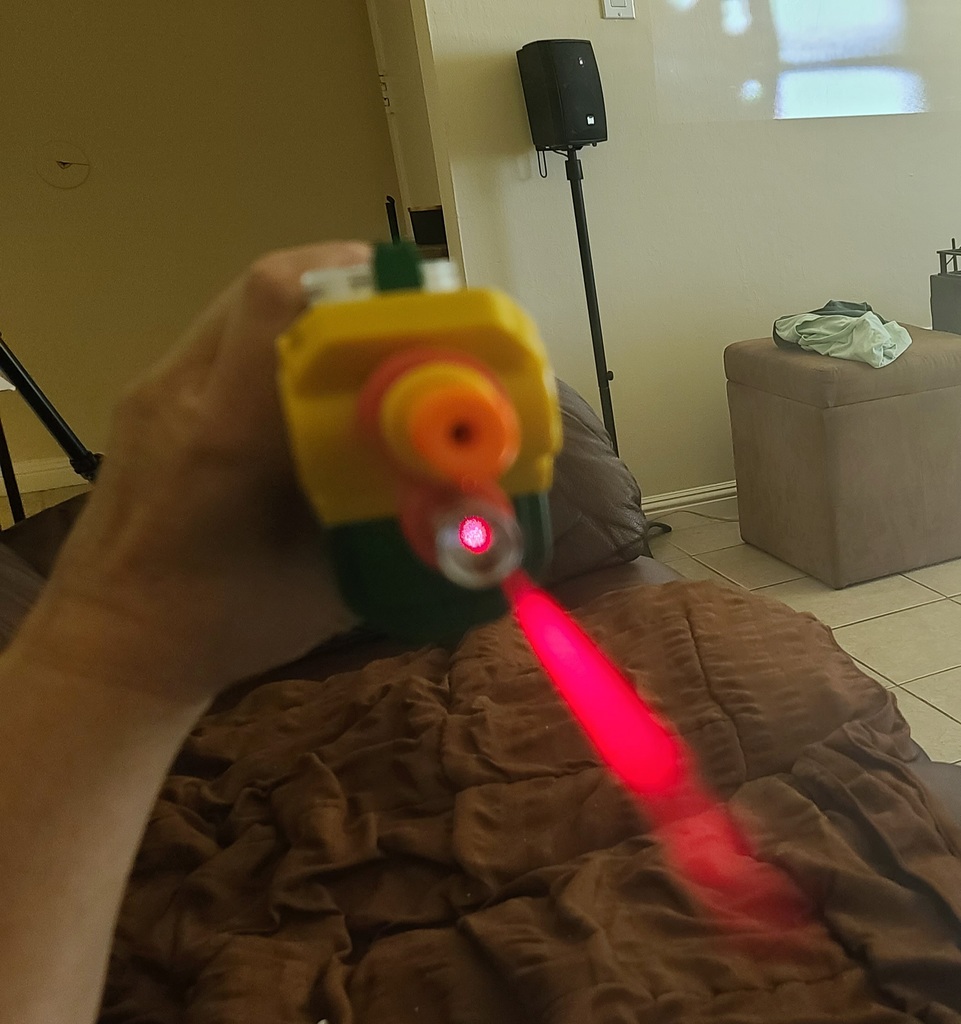 Salt Gun Laser Mount by Khonius | Download free STL model | Printables.com
