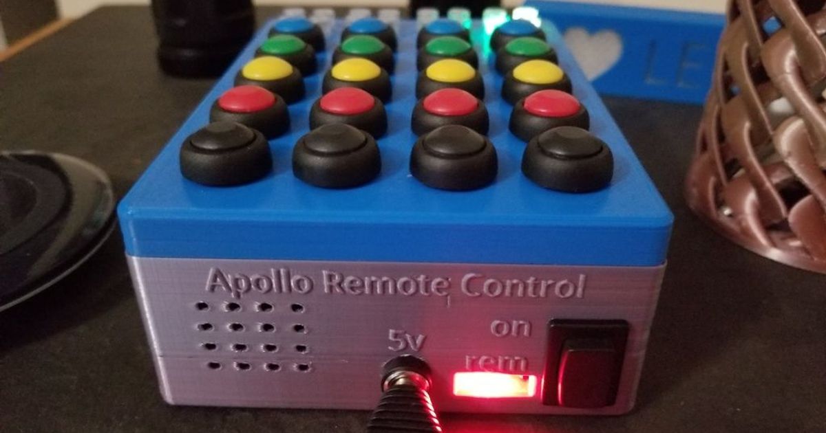Remote Control by Khonius | Download free STL model | Printables.com