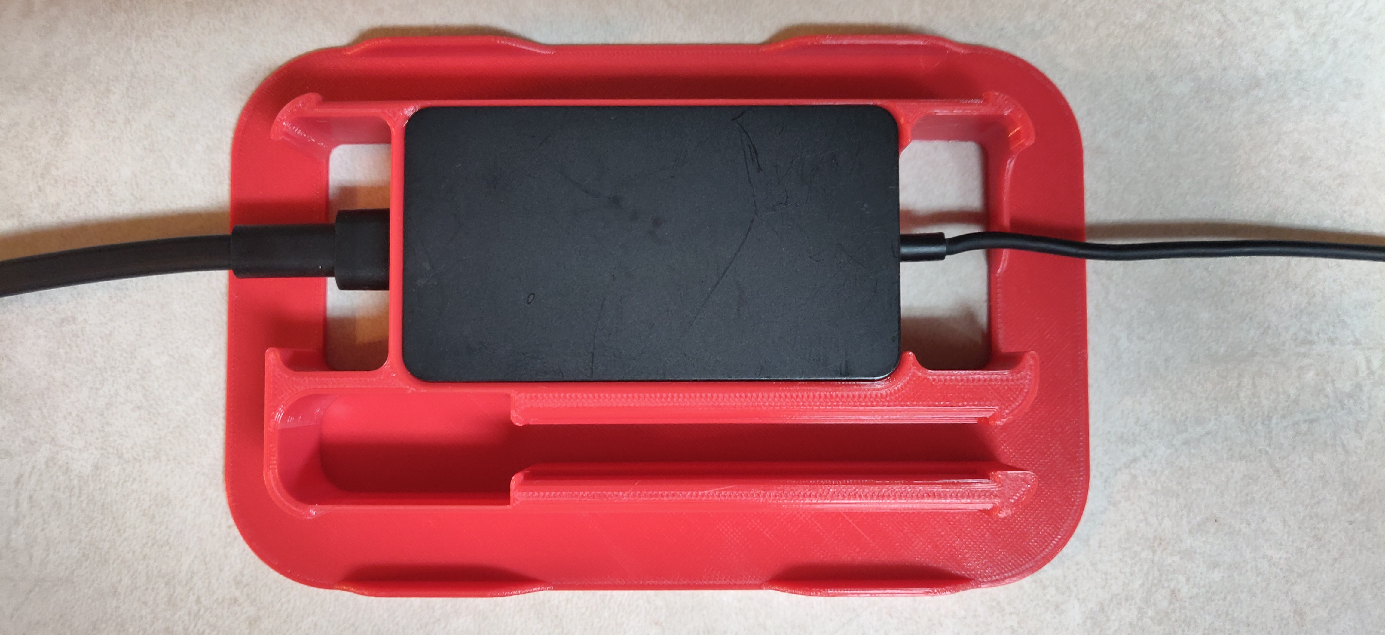 Microsoft Surface Cable Organizer (90 x 50 x 25 with Type A Plug) by ...