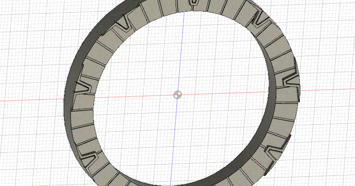 Stargate Ornament (Space Gate) by Lockwatcher | Download free STL model ...