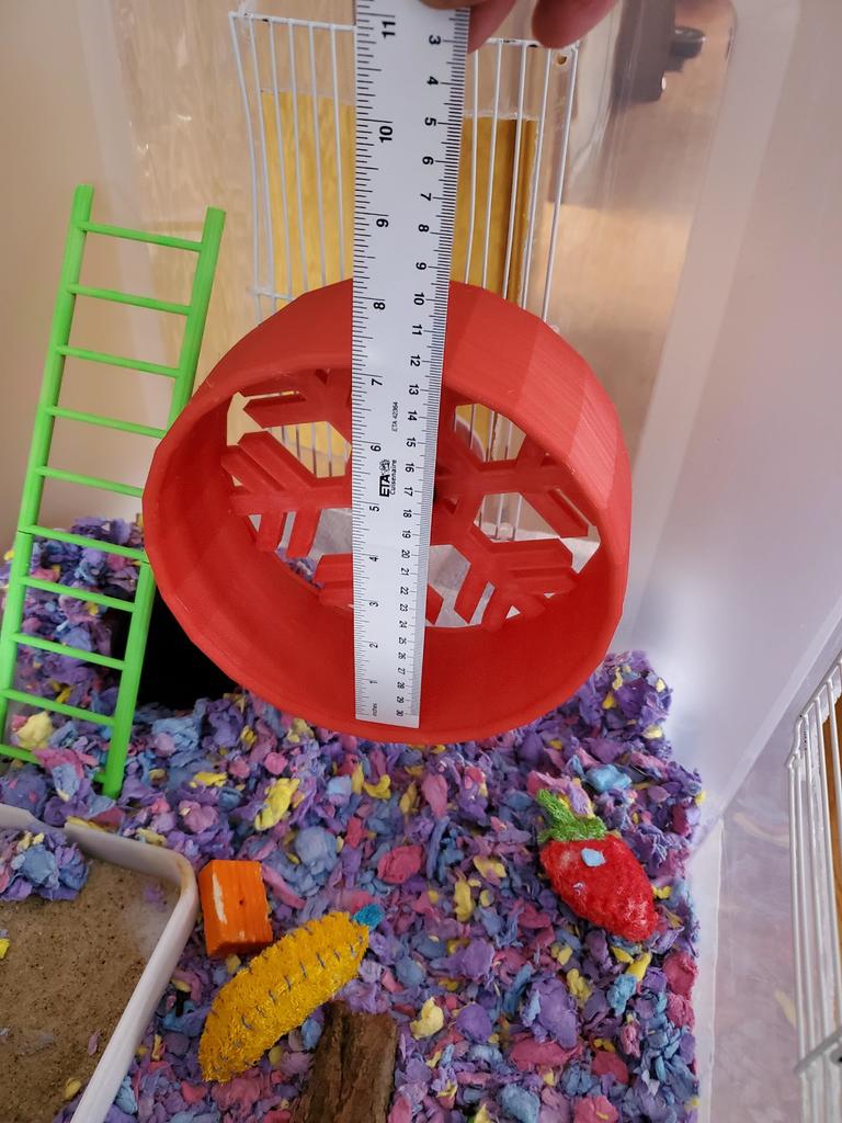 8"x 3" Hamster Rodent Wheel by D3Dorsett | Download free STL model ...