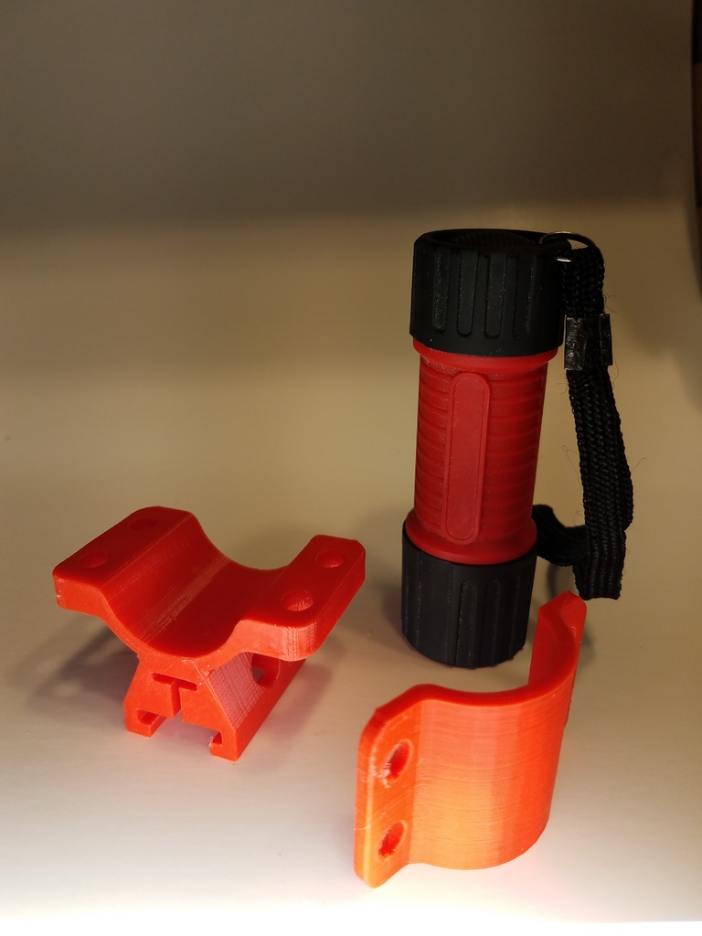 Nerf RK Flashlight Side Mount for MKII by D3Dorsett | Download free STL ...