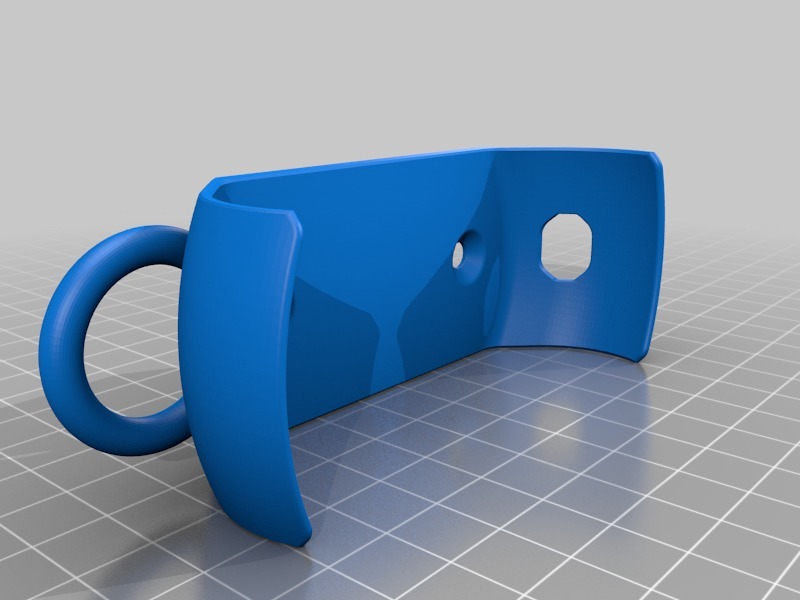 Google Home Mini Wall Mount with a ring to hang from a hook (Remix) by ...