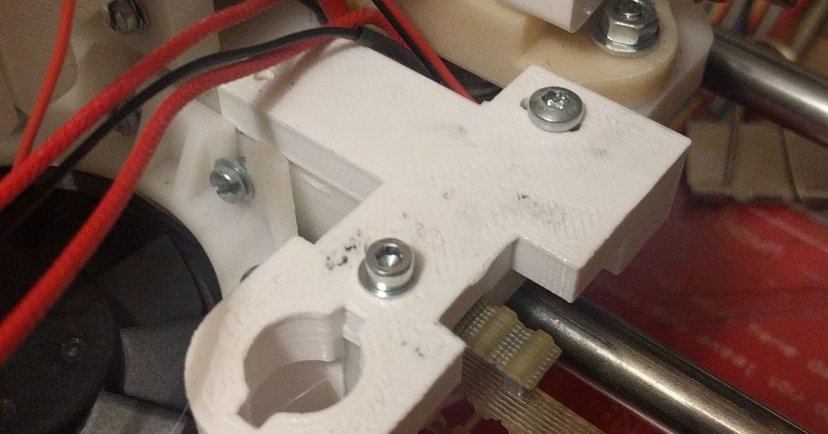 Z-Probe bracket for NopHead Mendel90 (Sturdy) by Lars Clausen ...