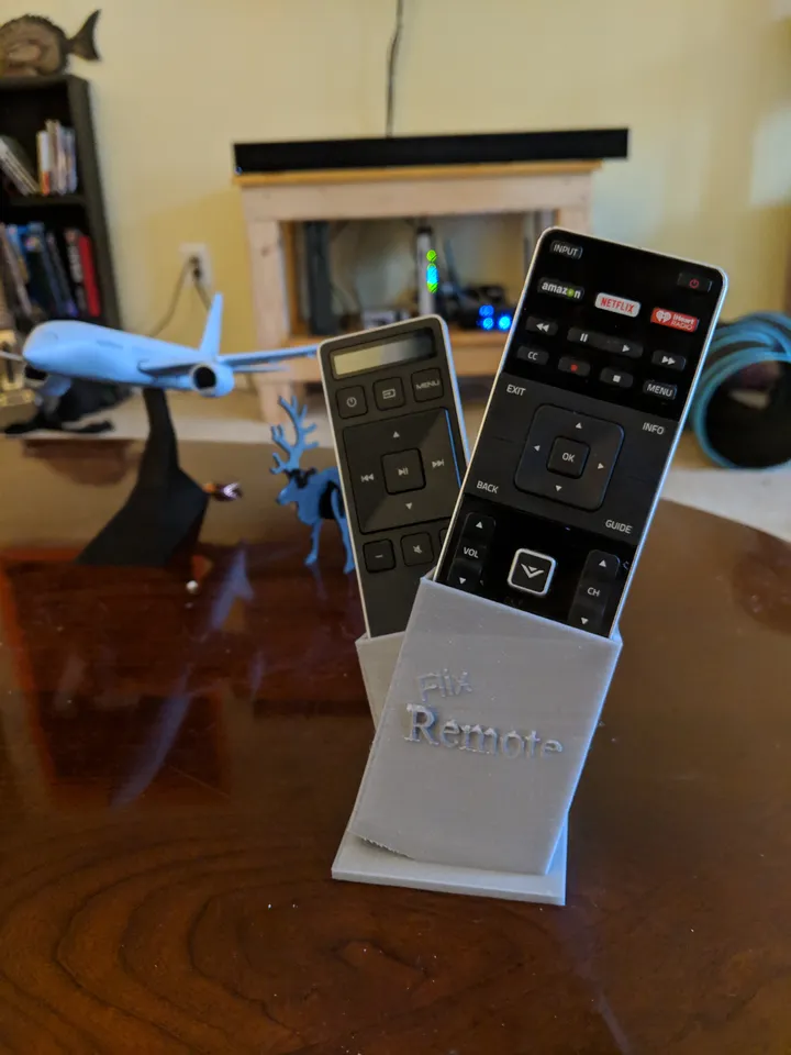 TV Remote Holder by Louis Huggins | Download free STL model ...