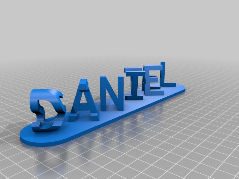 My Customized Dual Letter Blocks Illusion by jmpub | Download free STL ...