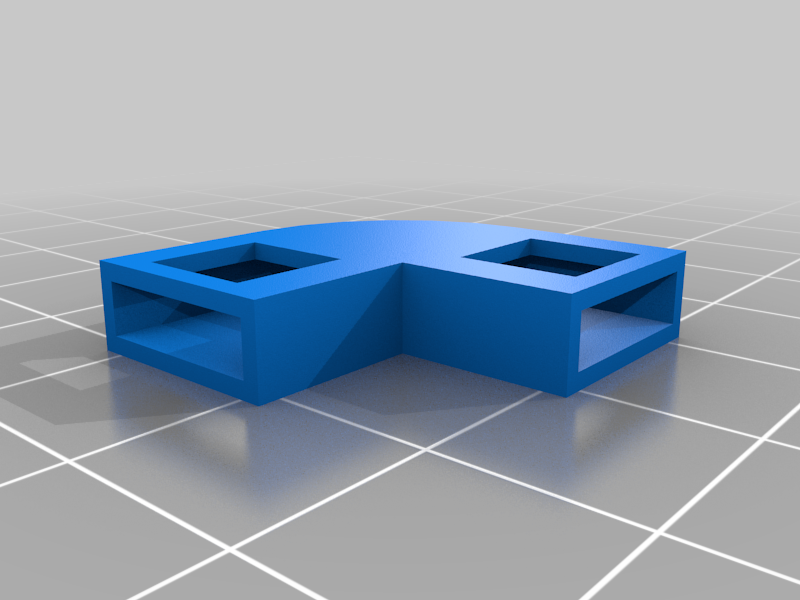 10mm Led strip 90 degree adapter, connector by pacjo | Download free ...