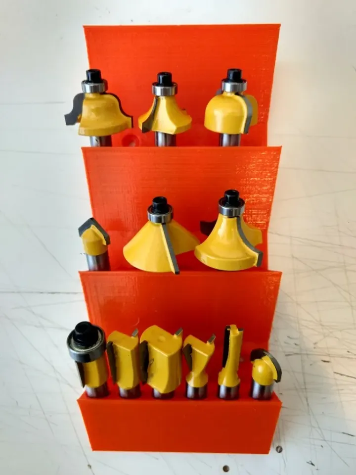 Router Bit Holder by sricanesh | Download free STL model | Printables.com