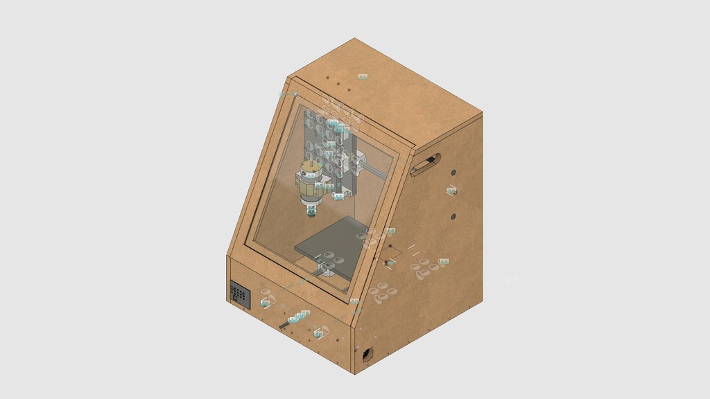 Mini CNC by sricanesh | Download free STL model | Printables.com