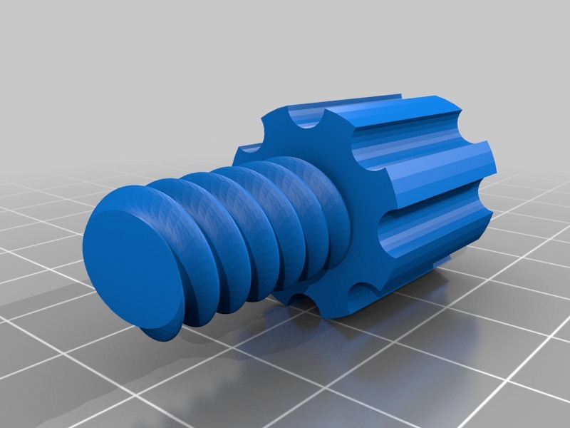 Barbell nut & bolt by Paul | Download free STL model | Printables.com