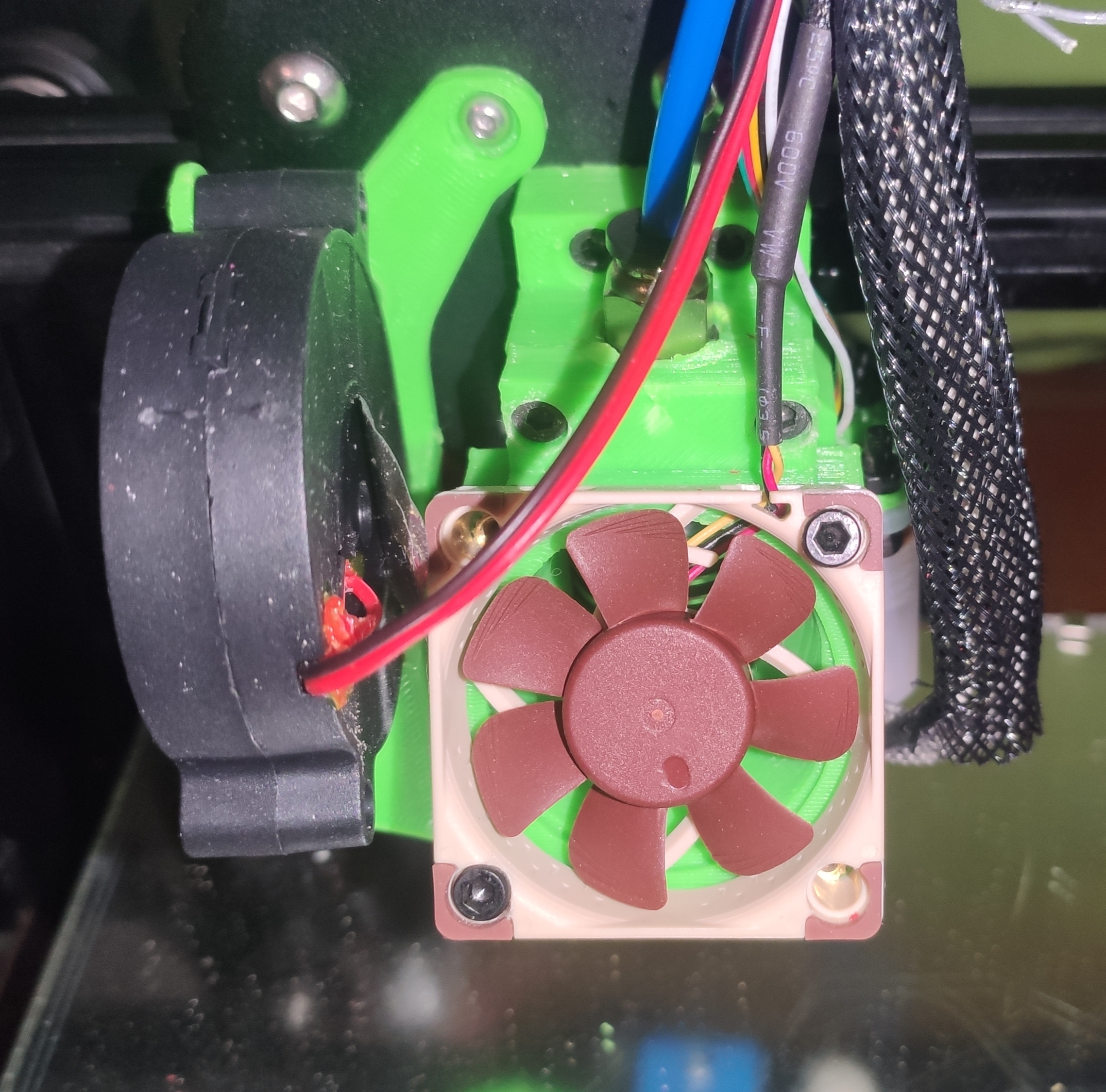 Ender 3 pro - E3D V6 mount + fanduct 5015 fan by Strioster3D | Download free STL model ...