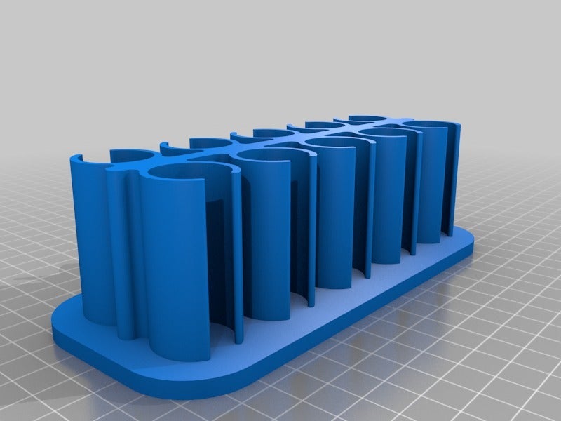 Test Tube Rack MK2 by MilStrata Manufacturing | Download free STL model ...