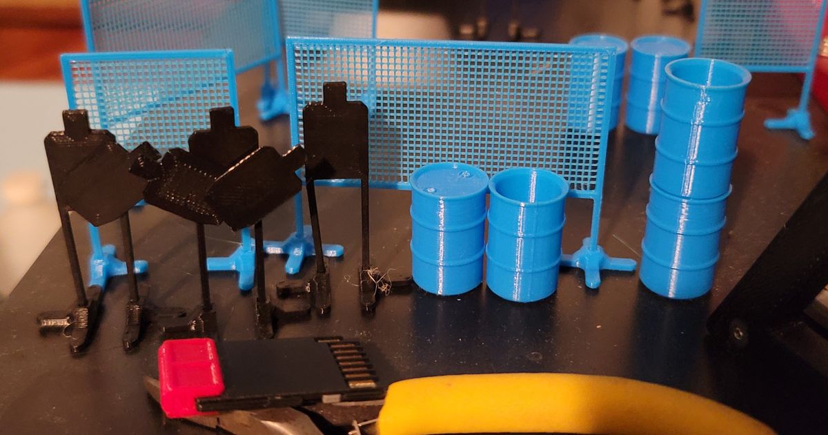 Miniature IPSC range models. by Felenari | Download free STL model ...