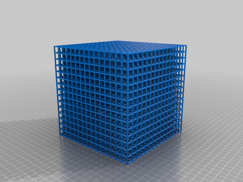 Parametric Many Cubes (SCAD) by tjsoco | Download free STL model ...