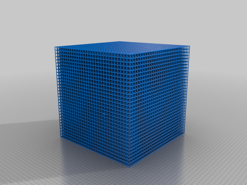 Parametric Many Cubes (SCAD) by tjsoco | Download free STL model ...