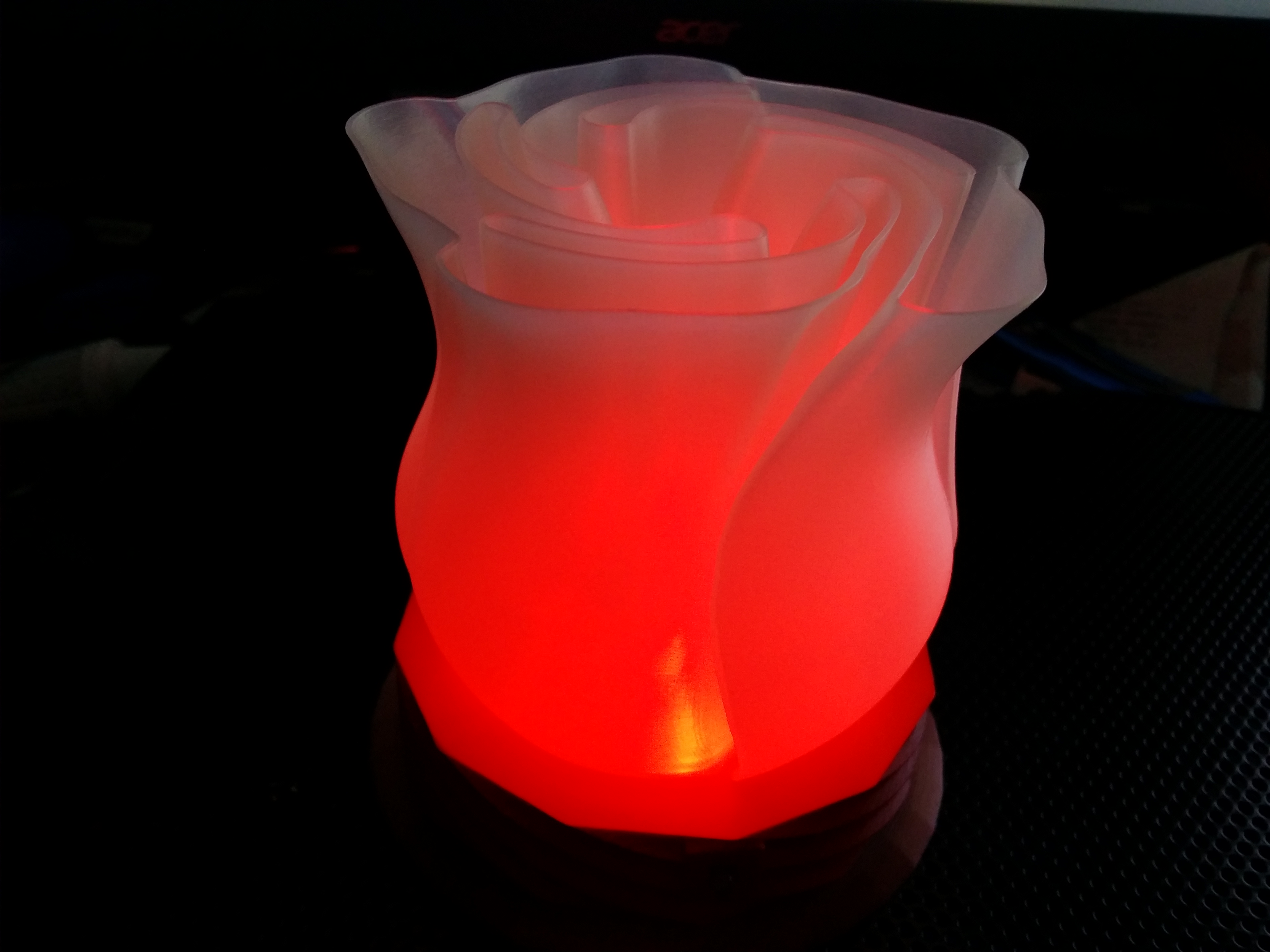 Decorative base for large vase mode Rose by ZaperBaby | Download free ...