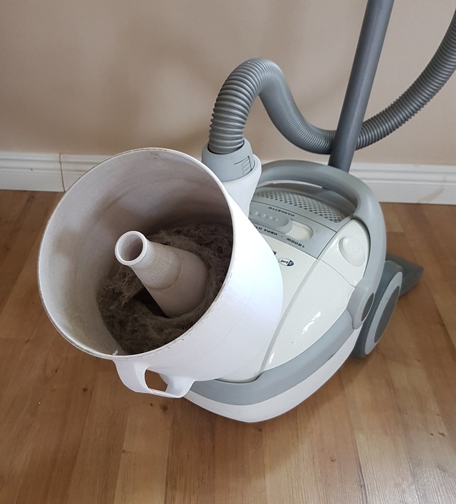 Dust cyclone for vacuum cleaner by DaRyde | Download free STL model ...