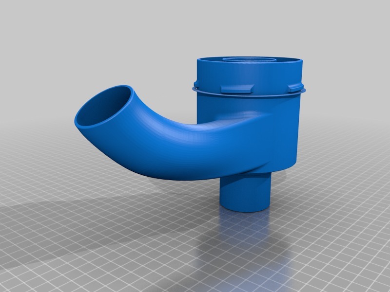 Dust cyclone for vacuum cleaner by DaRyde | Download free STL model ...
