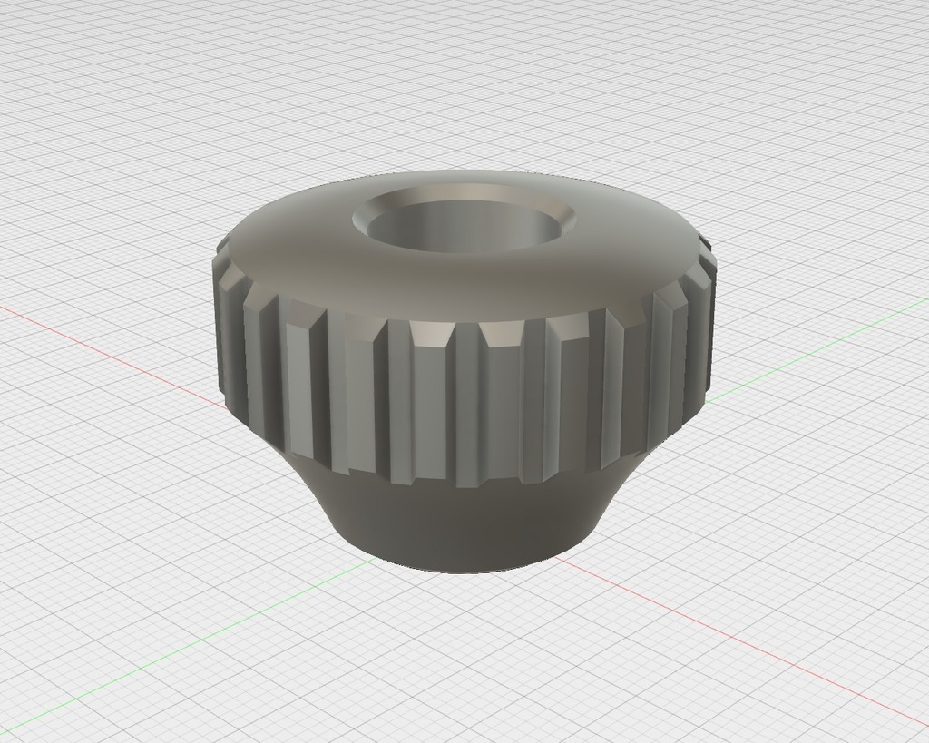 Bed level knob for Anet A6 or A8 by DaRyde | Download free STL model ...